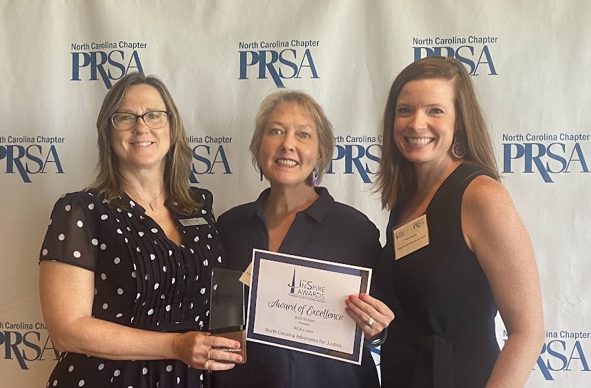 NCAJ Marketing & Communications Team Honored By NC PRSA | North ...